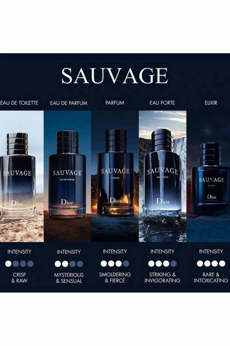 Christian Dior Sauvage Eau Forte Parfum Alcohol Free 100 ml – Almacén ...