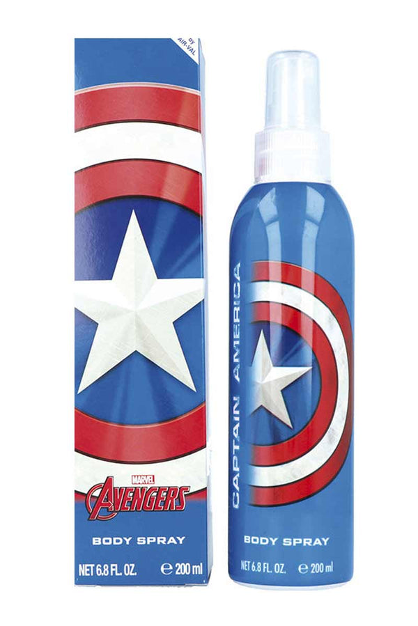 Marvel Avengers Captain America Body Spray 200 ml - Almacén Madeira