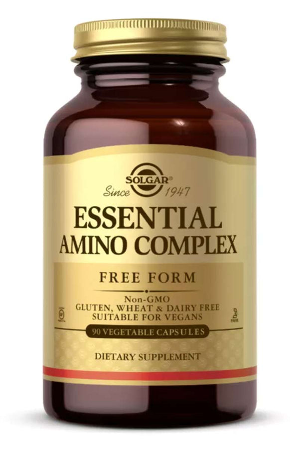 Solgar Essential Amino Complex free form 90 capsulas - Almacén Madeira