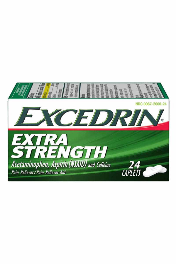 Excedrin Extra Fuerte 24 Tabletas - Almacén Madeira