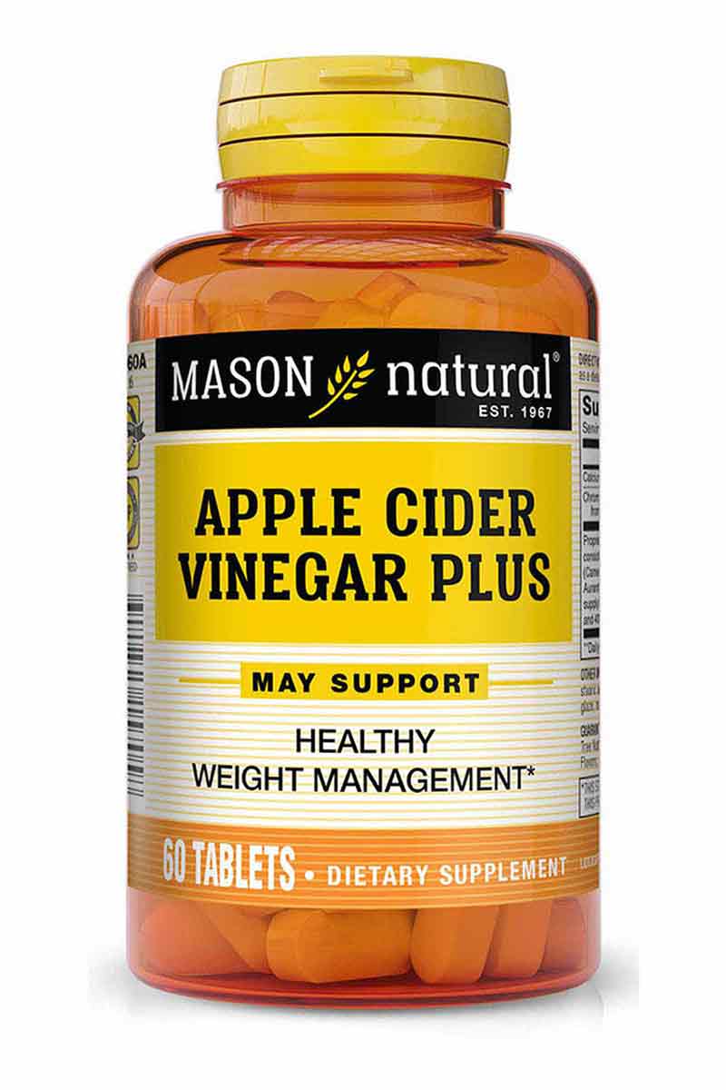 Mason Apple Cider Vinegar Plus 60 Tabletas - Almacén Madeira