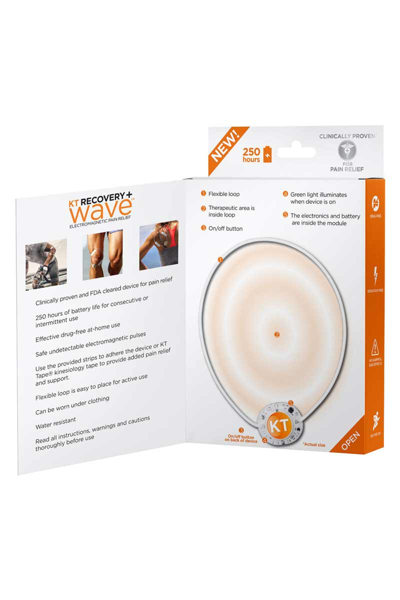 KT Recovery+ wave electromagnetic pain relief - Recuperación de cinta ...