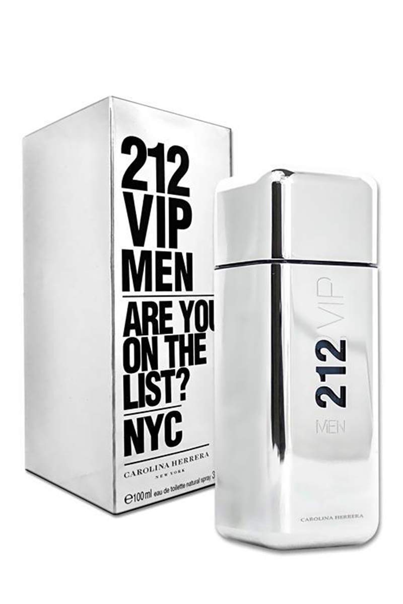 Carolina Herrera 212 VIP Men Eau De Toilette 100 ml - Almacén Madeira
